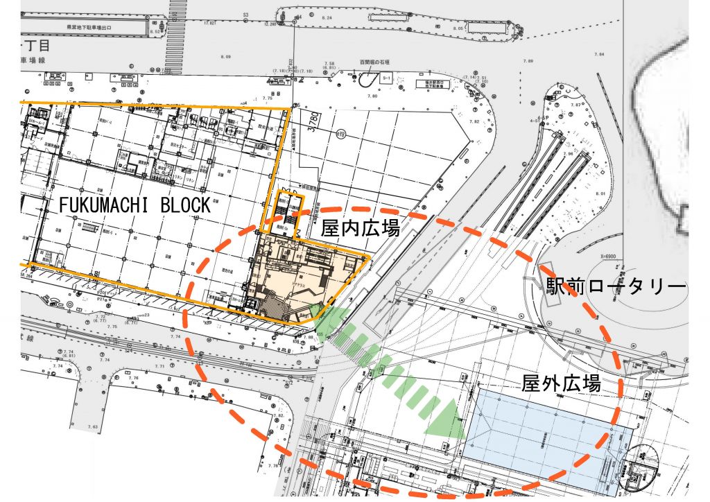 FUKUMACHI BLOCK （福井駅前電車通り北地区A街区市街地再開発）｜株式会社アール・アイ・エー